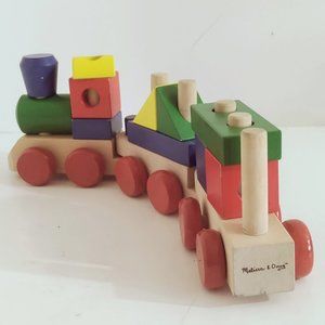 Melissa & Doug | Toys | Melissa Doug Wooden Stacking Train Set | Poshmark